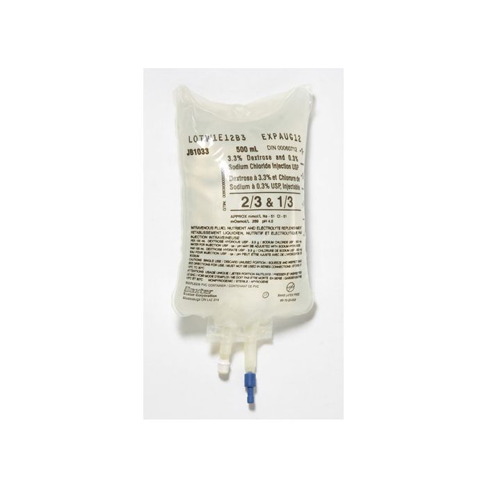 Baxter® Dextrose 3.3% and Sodium Chloride 0.3% Injection Solution USP
