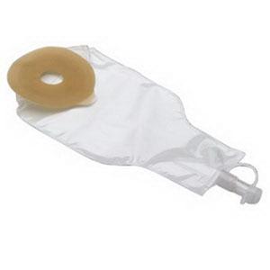 Drainable Fecal Collector, Ultra Clear, Flextend, Large