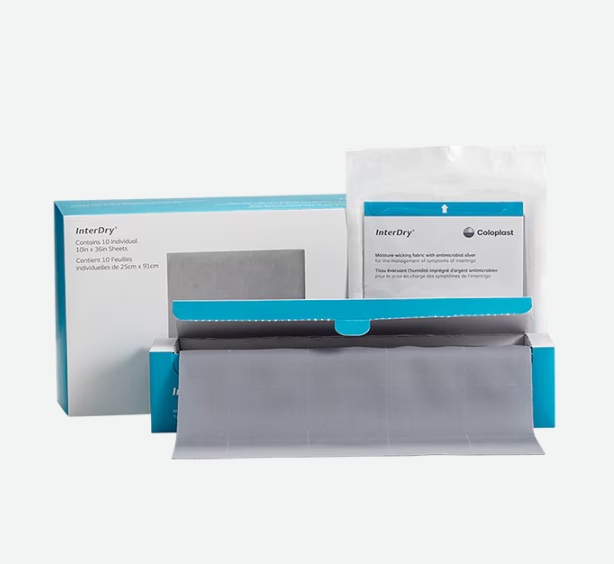 Coloplast InterDry | Advanced Moisture-Wicking & Antimicrobial Fabric ...