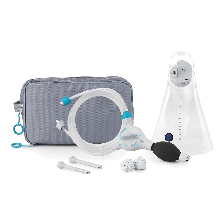 Peristeen Plus TAI system with balloon catheter